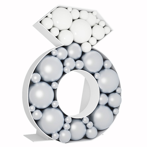 Wedding Ring Balloon - Etsy