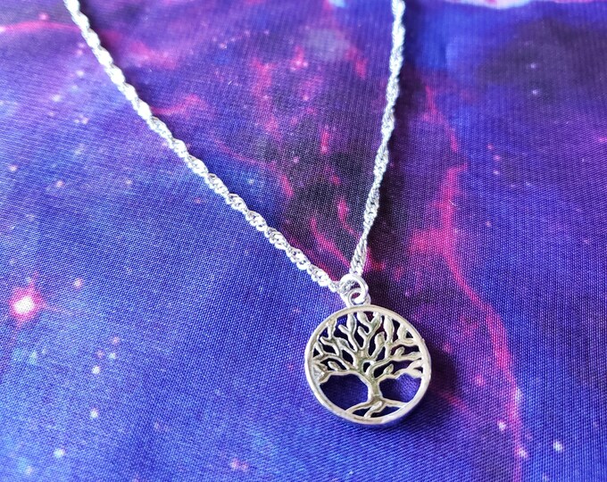 Tree of Life Filigree Necklace - Etsy