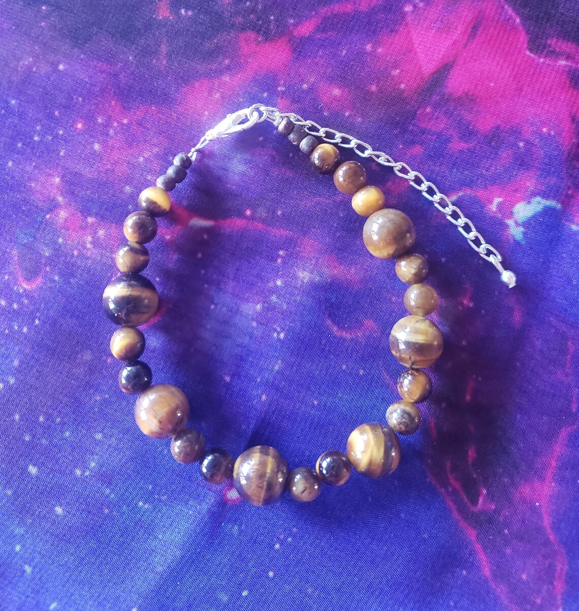 Genuine Tiger's Eye Bracelet - Etsy