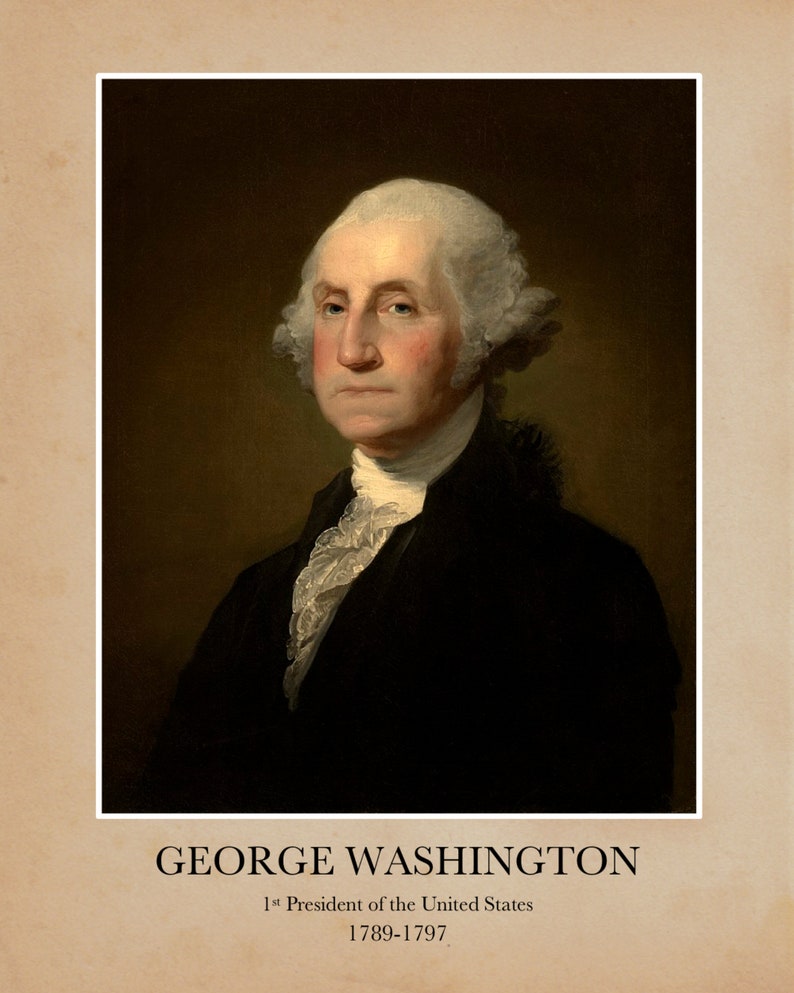 U.S. Presidents Portrait Posters (2025 Version) - Etsy