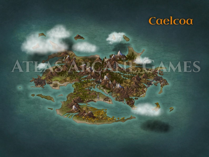 Continents Only Map-pack! Contains World Map and Four Continents - Etsy