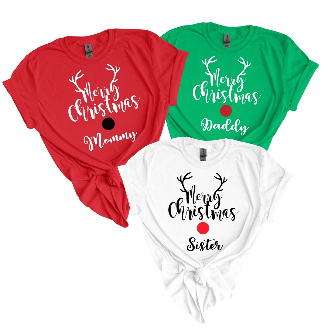 Family Christmas Shirts, Custom Christmas Family Shirts, Christmas ...