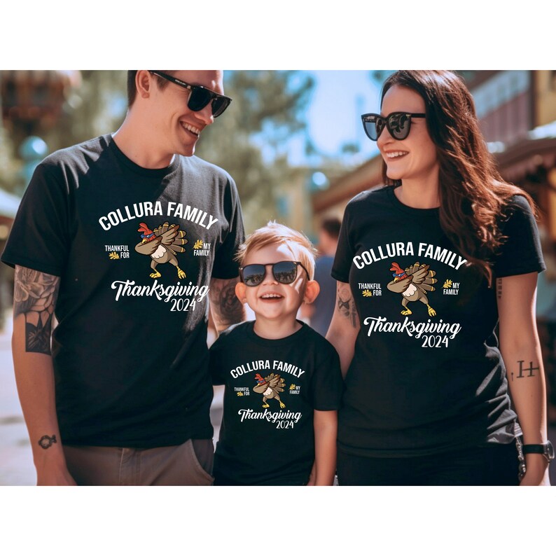 Custom Family Thanksgiving Shirt: Funny Personalized Dinner Tees - Etsy