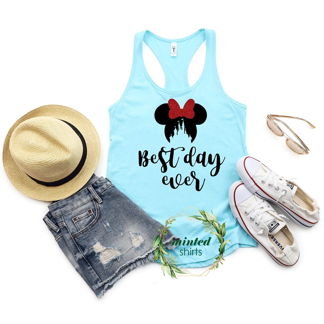 Best Day Ever Disney Racerback Tank Top, Family Matching Shirts - Etsy