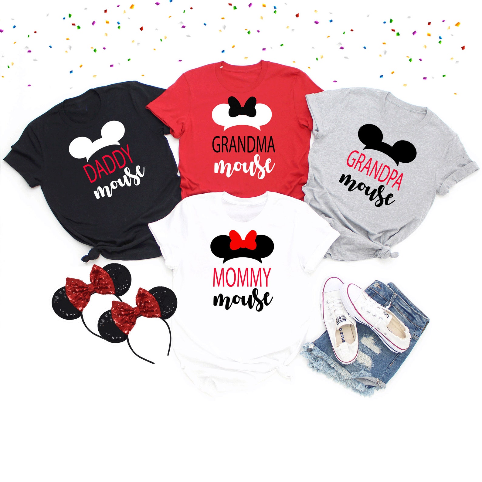 Disney Mouse Shirts, Disney Matching Shirts, Disney Group Shirts, Momma ...