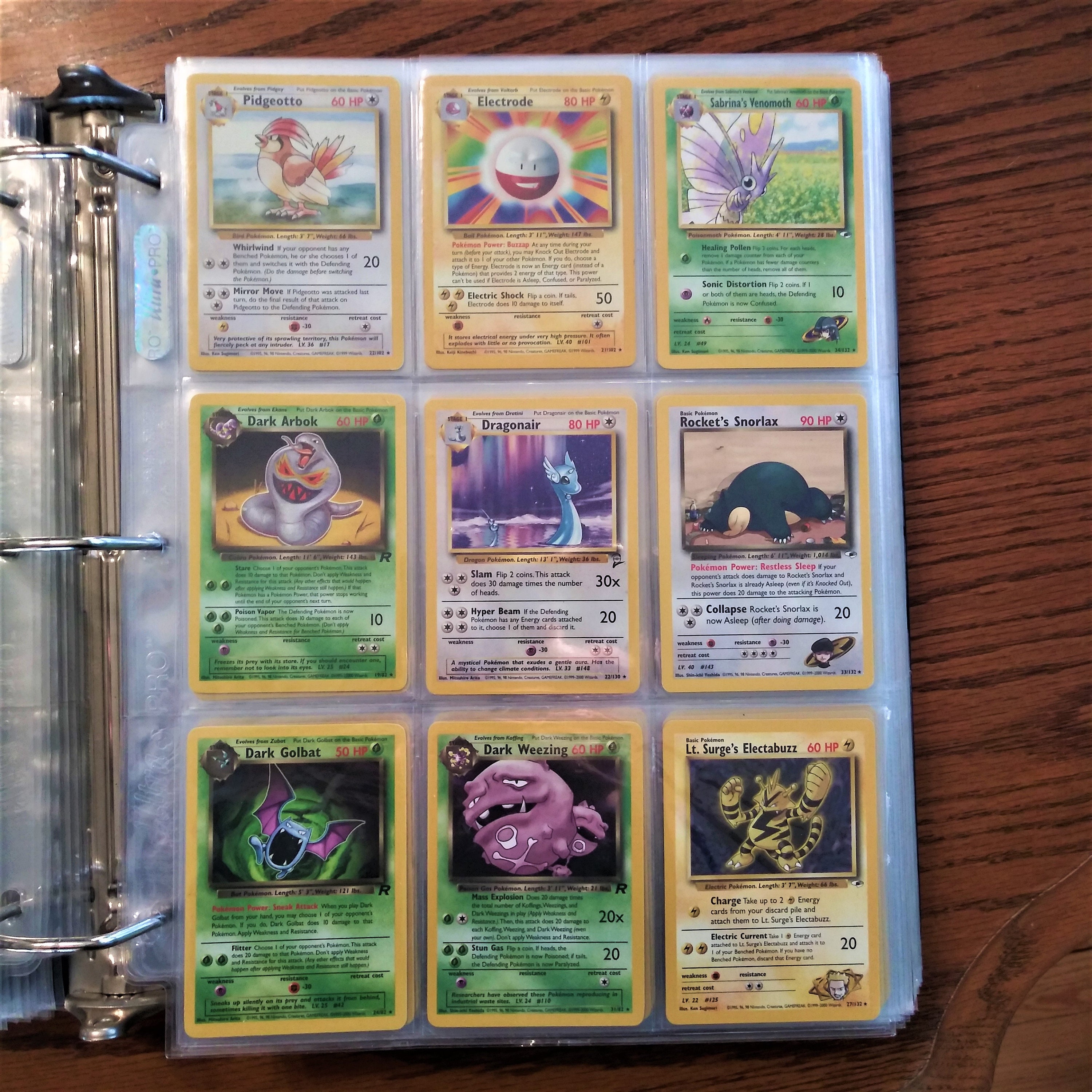 Dark Charizard Pack Pokemon Cards Vintage 1999 Rare | Etsy