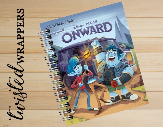 Onward Little Golden Book Recycled Journal Notebook Storybook | Etsy