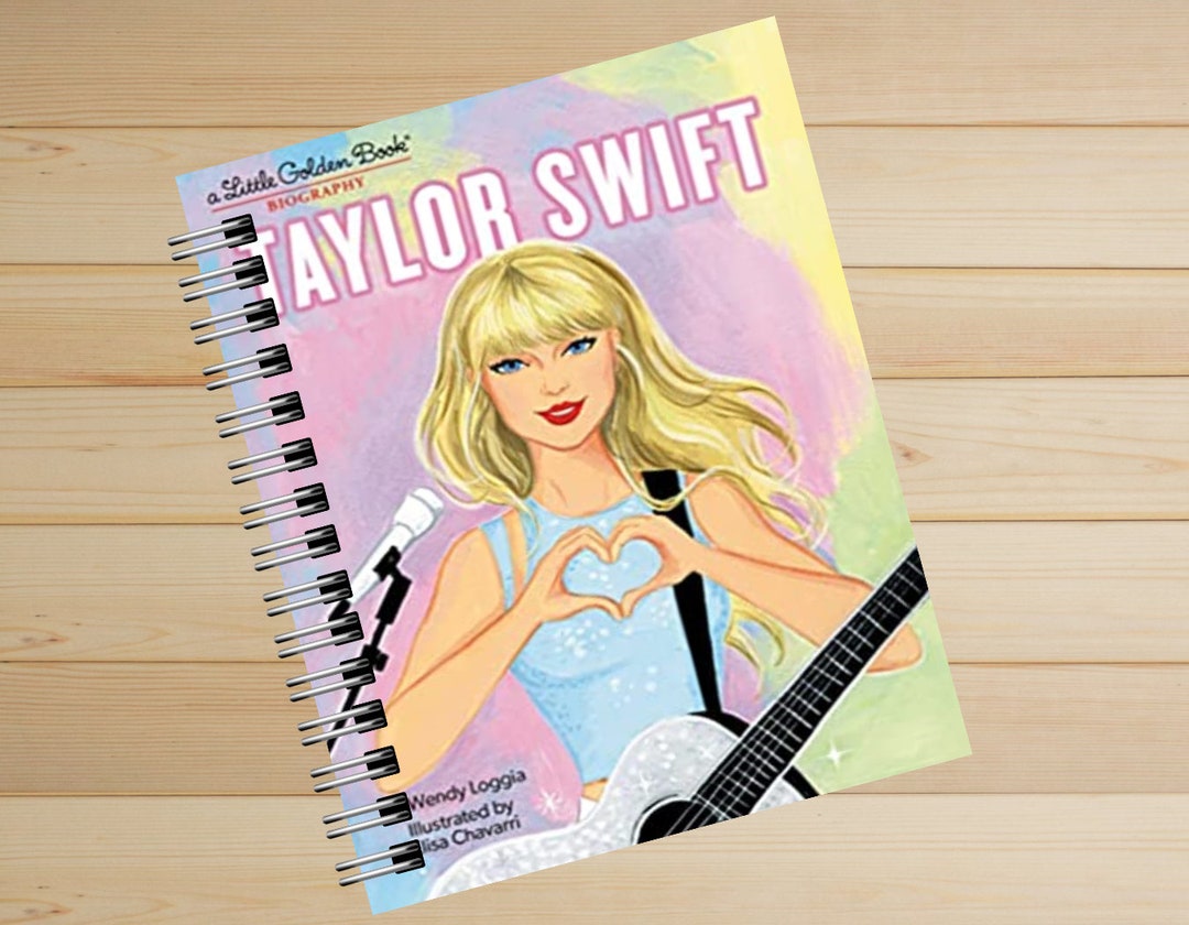 Taylor Swift Little Golden Book Recycled Journal Notebook, Storybook ...
