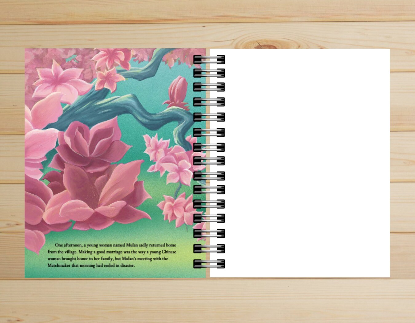 Mulan Little Golden Book Recycled Journal Notebook Storybook | Etsy