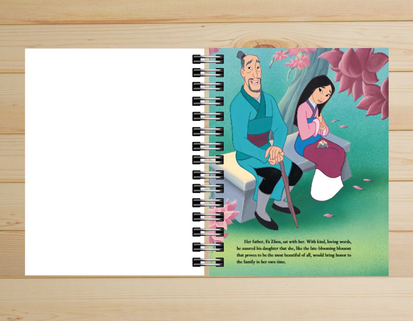 Mulan Little Golden Book Recycled Journal Notebook Storybook | Etsy