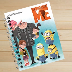 Despicable Me Little Golden Book Recycled Journal Notebook, Storybook ...