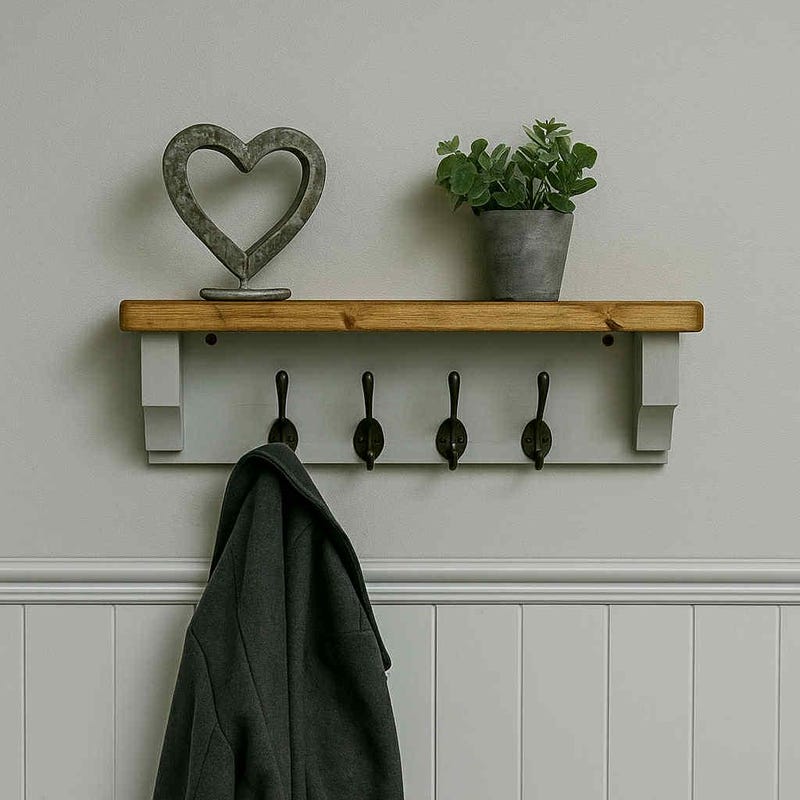 Light Blue Coat Rack - Etsy UK