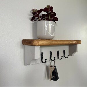 Handmade, Rustic, Key Holder, Key Hook, Key Organiser, New Home, Gift ...