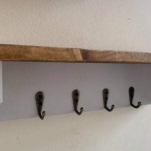 Handmade, Rustic, Key Holder, Key Hook, Key Organiser, New Home, Gift ...