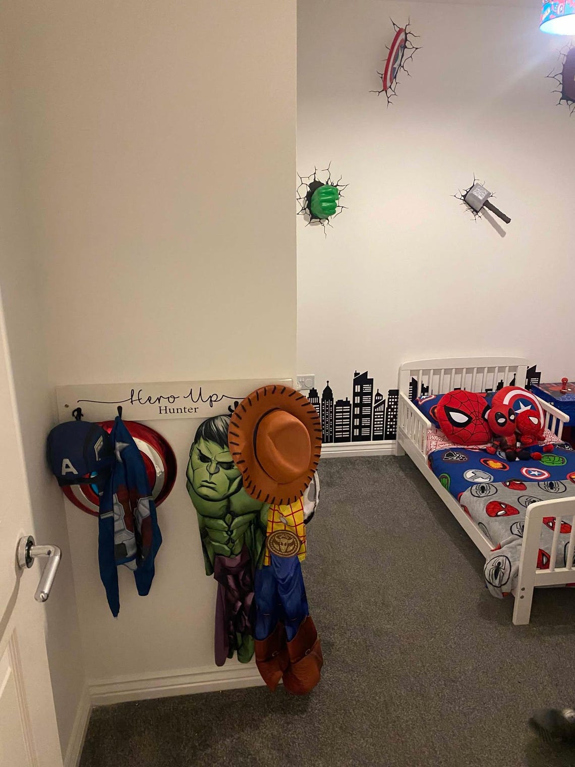 Handmade, Costume Hanger, Role Play, Playroom, Dress Up, Personalised ...
