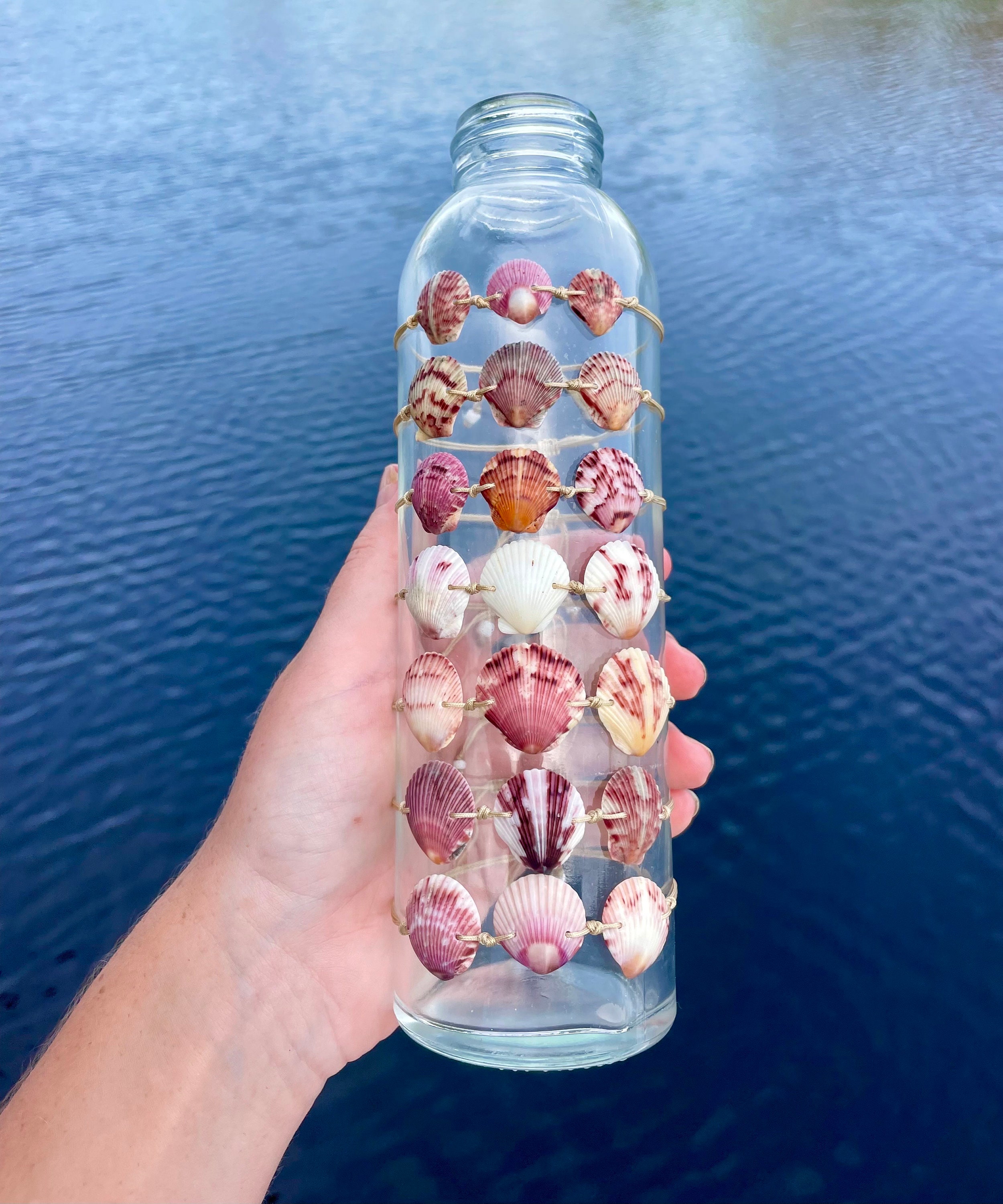 Beaded Seashell Bracelet - Etsy
