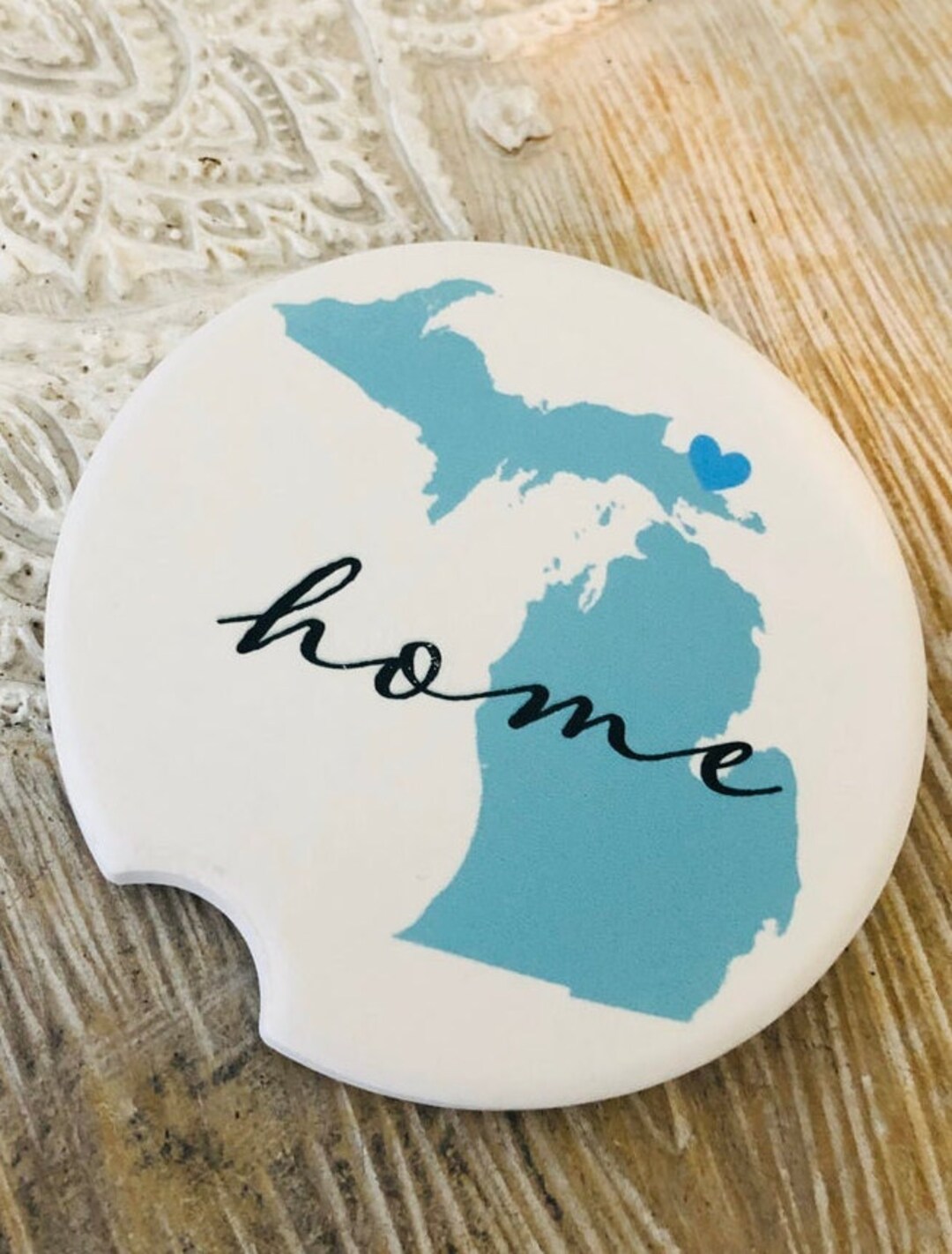 Car Coaster, Custom Car Coasters, MI Car Coaster, State Car Coaster ...