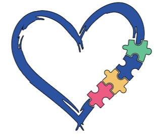 Calcomanía del corazón del autismo, calcomanía de la mamá, calcomanía ...