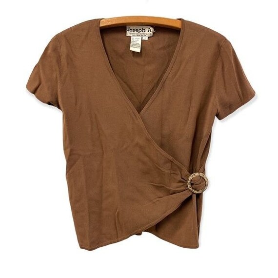 Joseph wrap over blouse - Gem