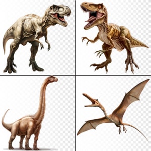Dinosaur Clipart - 20 Images of Realistic Dino SVG and PNG Graphics ...