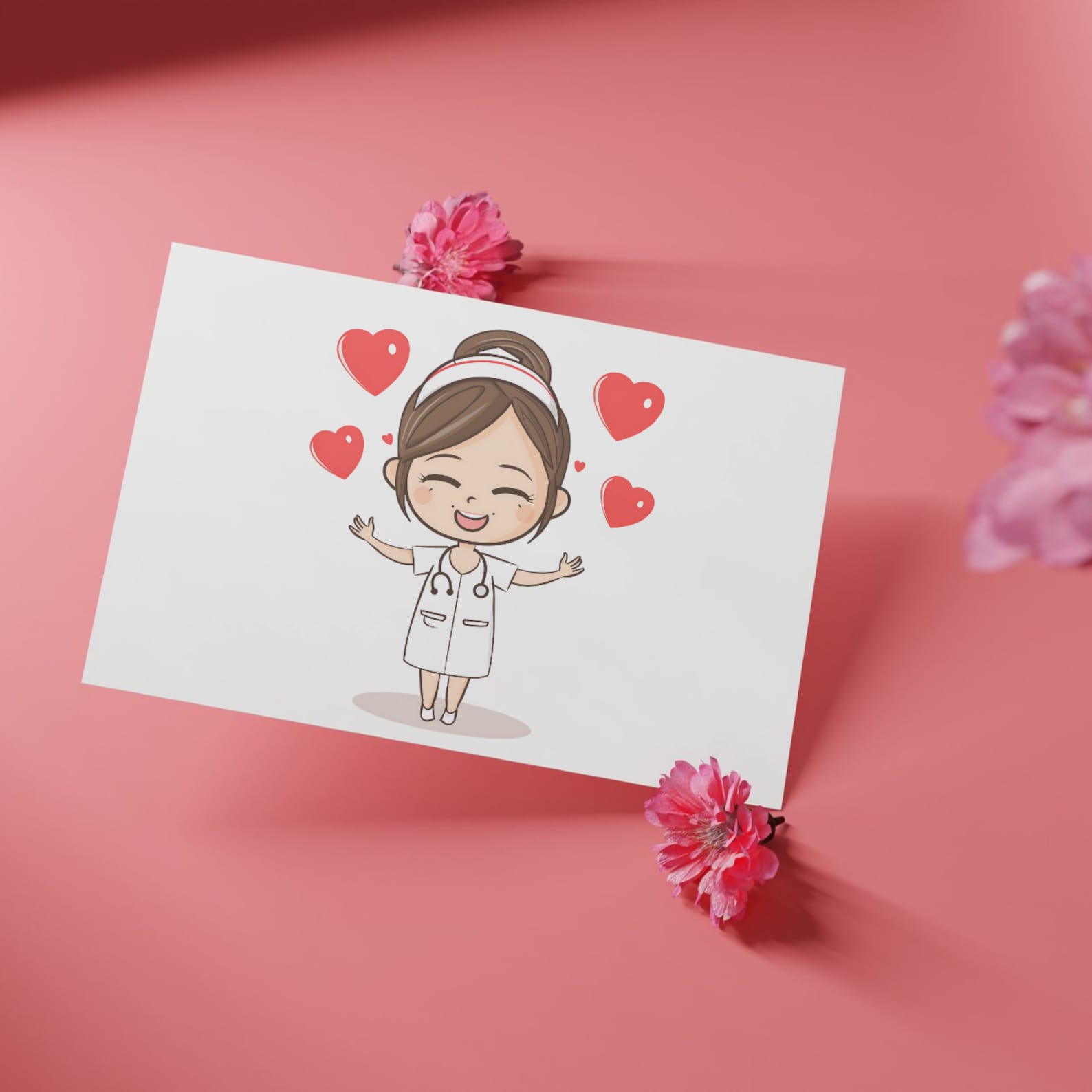 Kawaii Cute Nurse Clipart! 12 Cartoon Nurse Practitioner Medical Clip ...