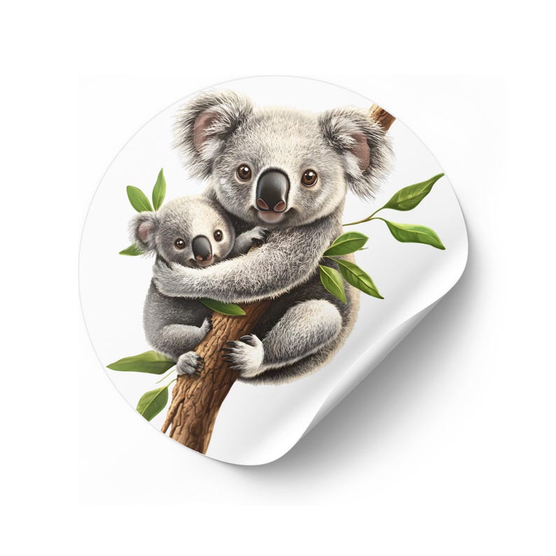 Koala Bear Clipart | Koala Clip Art. Cute and Fun Koalas SVG PNG for ...