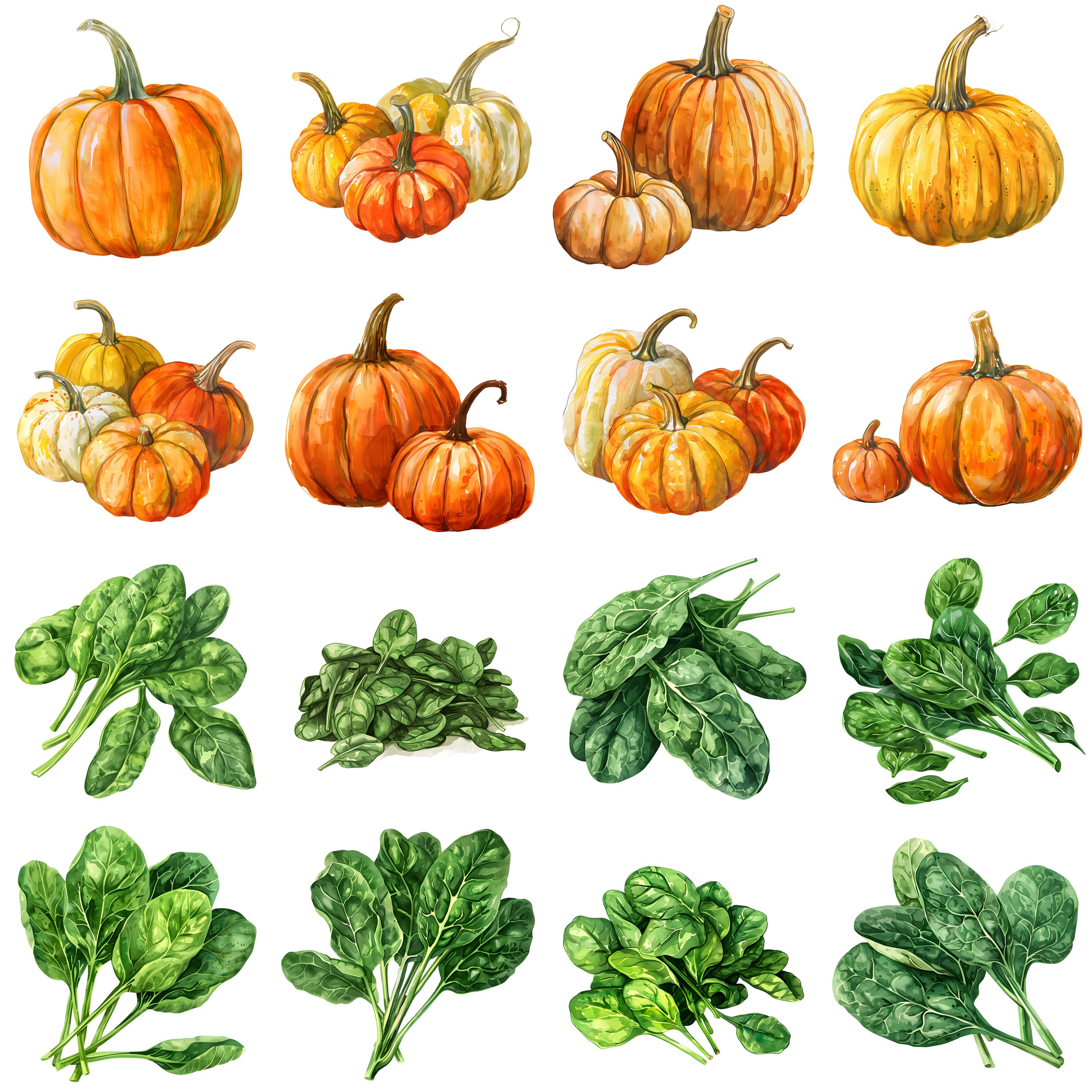 Vegetable Clipart - 144 Colored Pencil Images of of Vegetable PNG ...