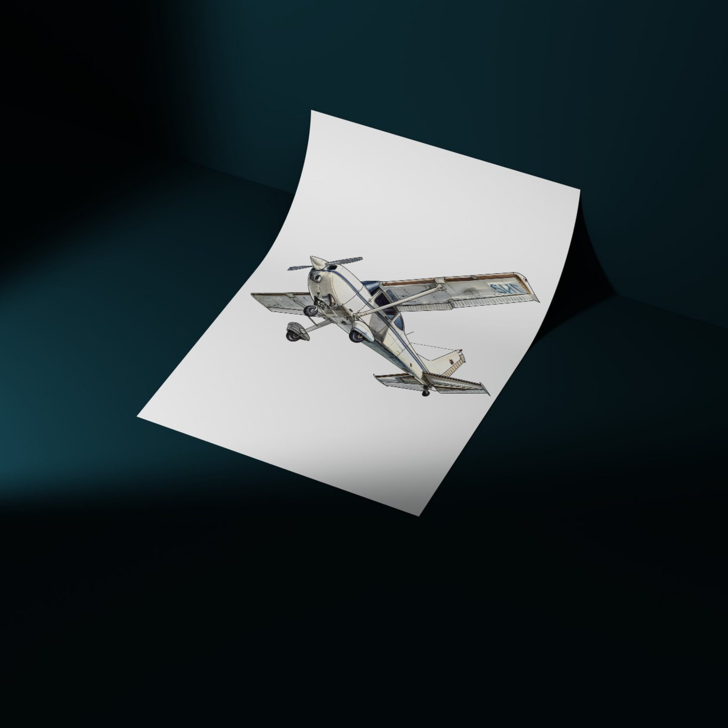 Airplane SVG Clipart - Cessna 172 PNG Bundle - 12 Files, Air Plane Clip ...