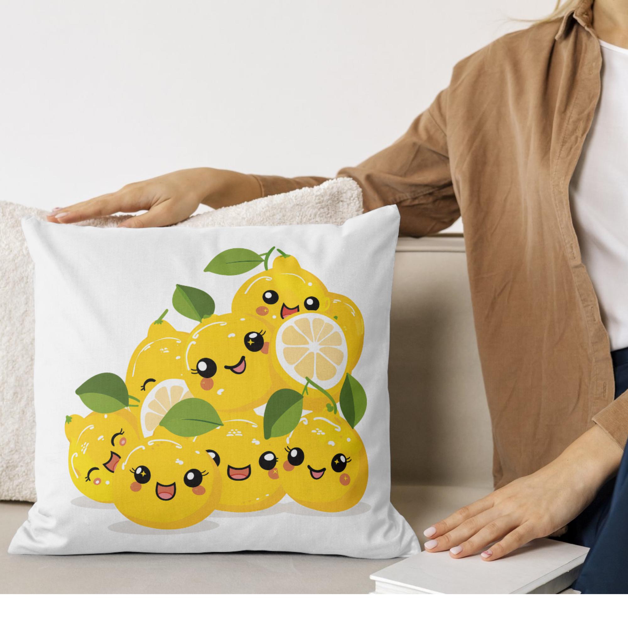 Cute Kawaii Lemon Clipart! 4K High Resolution Images of Lemon Clipart ...