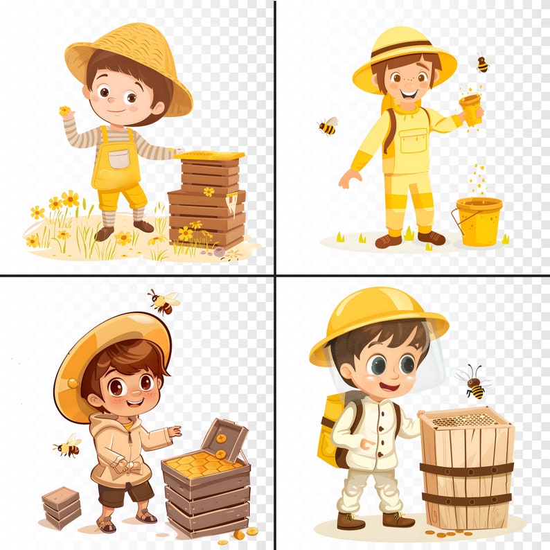 Beekeeping Art - 24 Images of Beekeeping Clipart. Honey Bee Clip Art, Honeycomb Png, Honey Comb ...