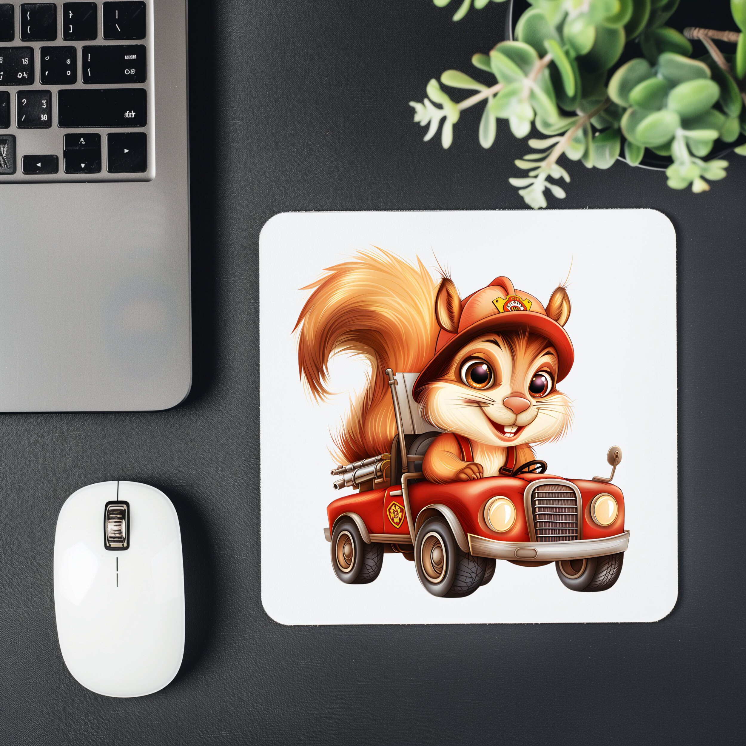 Cute Squirrel Firefighter Clipart, 12 PNG Files, Cute and Funny ...