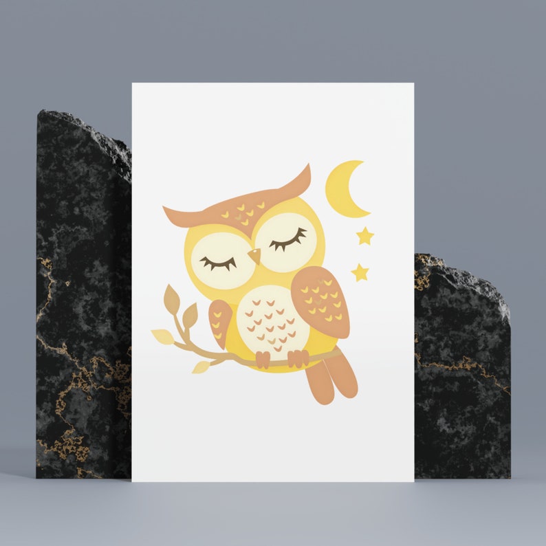 Cute Sleeping Owl Clipart! 12 Kawaii Owls Asleep Clip Art. Cute Images ...