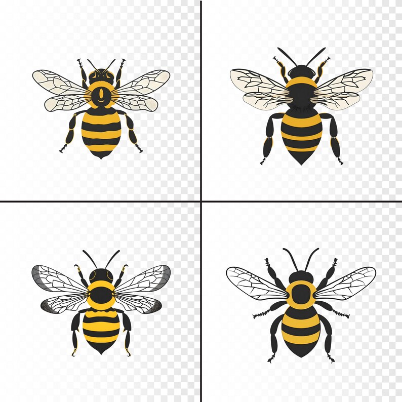 Bumblebee Clipart! 36 Transparent Background, Honeybee Images ...