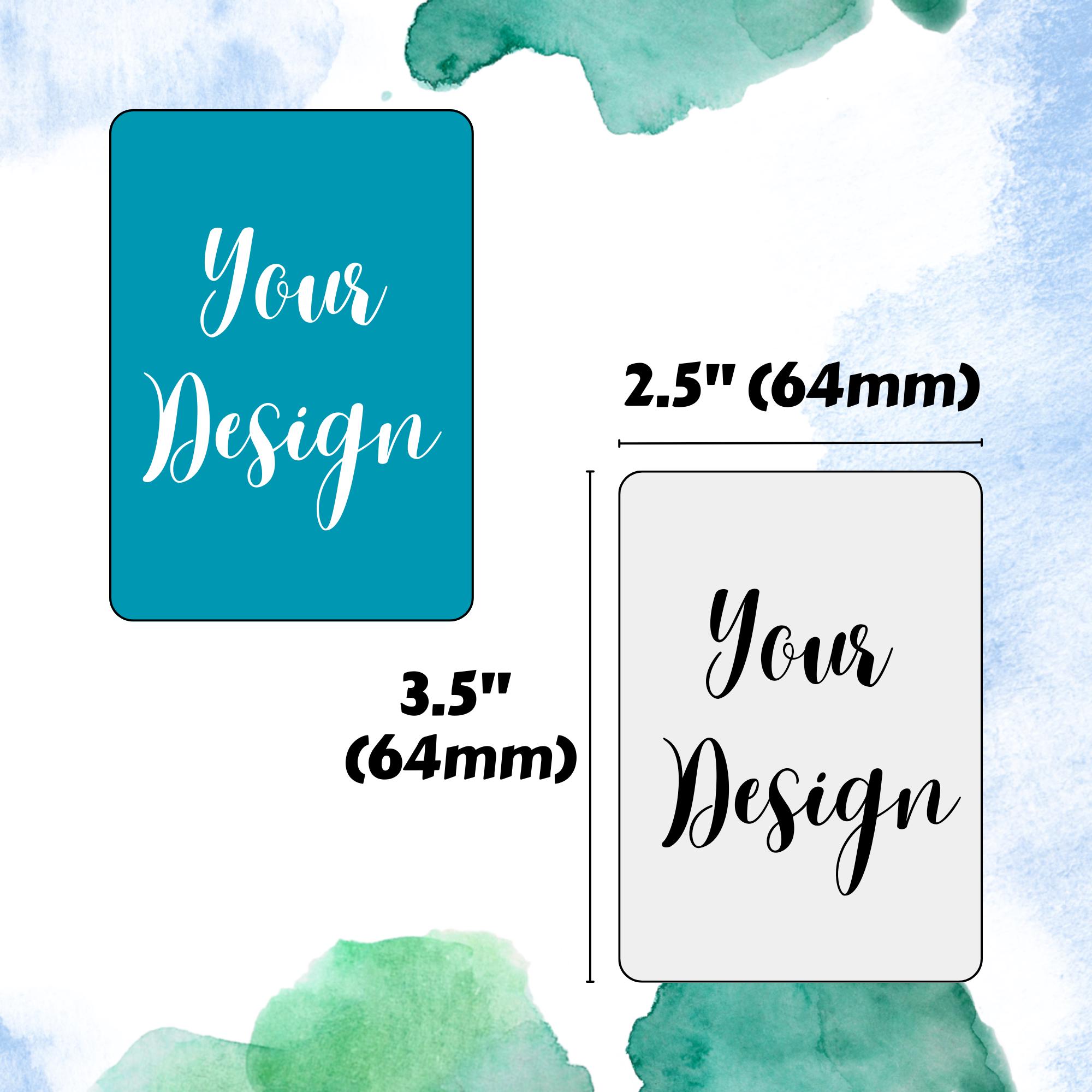 Custom Card Template for Trading, Poker, Sports, DIY Cards. Blank ...