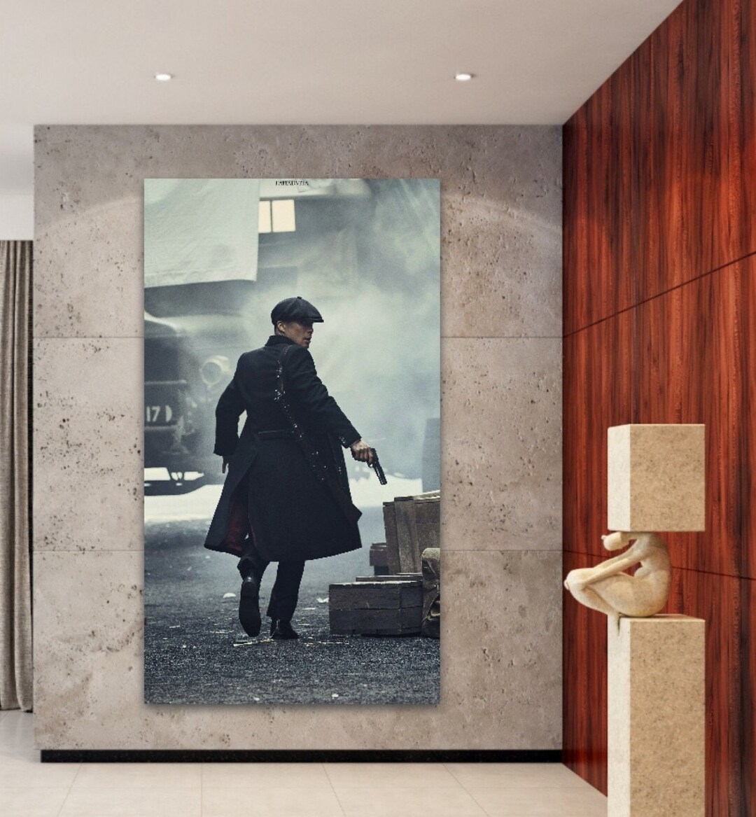 Print Cillian Murphy, Peaky Blinders Art, Canvas Print, TV Show, Peaky ...