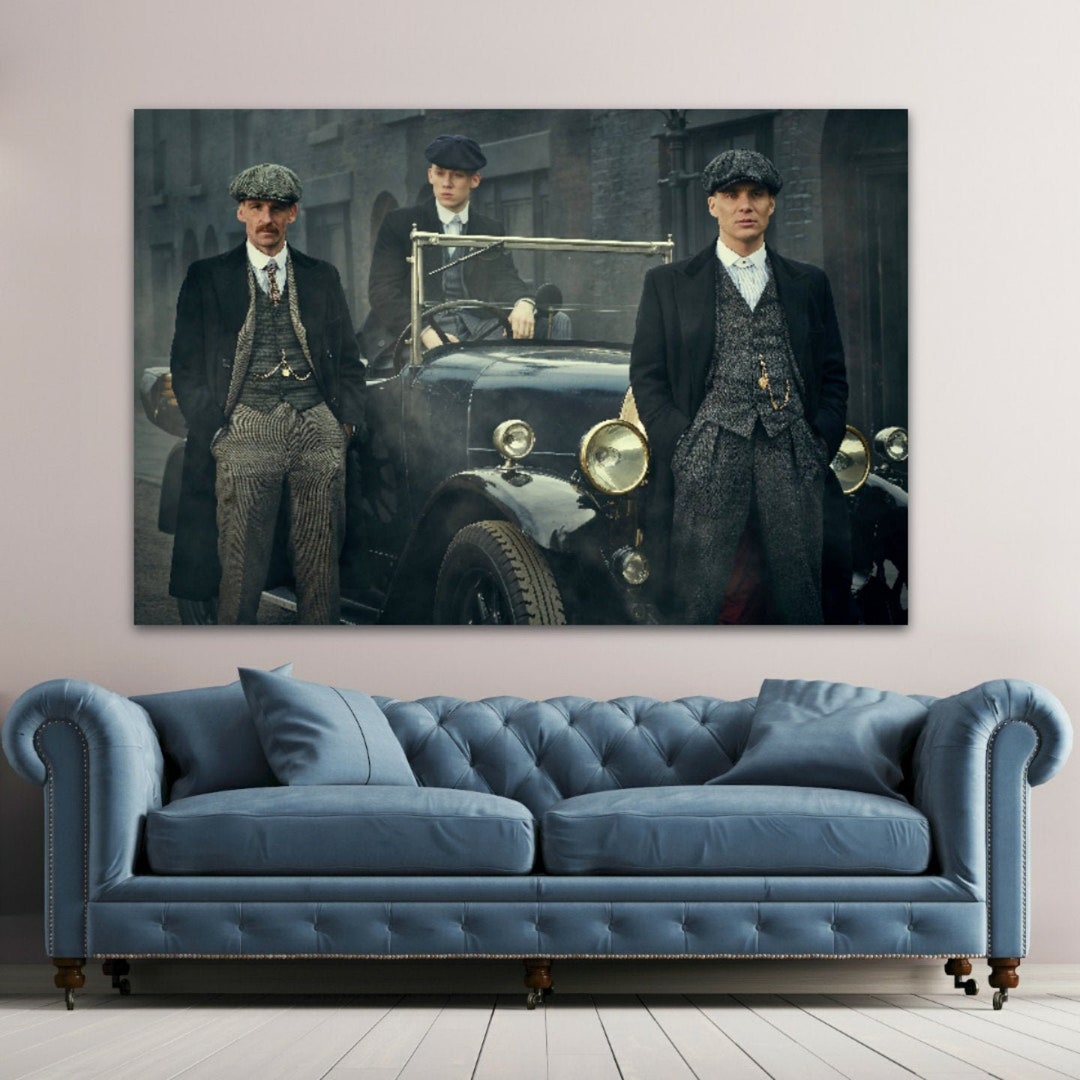 Peaky Blinders TV Show Cillian Murphy Framed Canvas Picture Digital ...