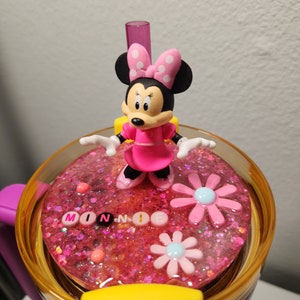 Minnie Mouse 40oz Stanley Cup Topper - Etsy