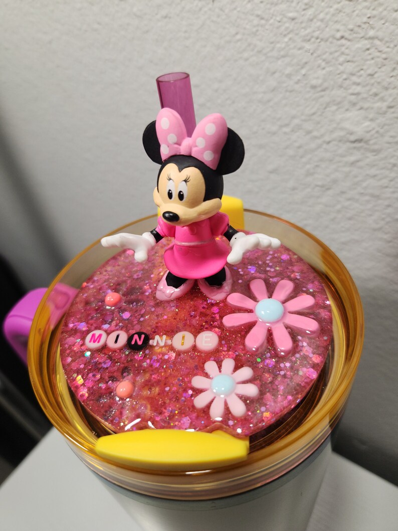 Minnie Mouse 40oz Stanley Cup Topper - Etsy