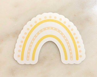 100 Yellow Water Bottle Stickers Aesthetic Cute Yellow - Etsy