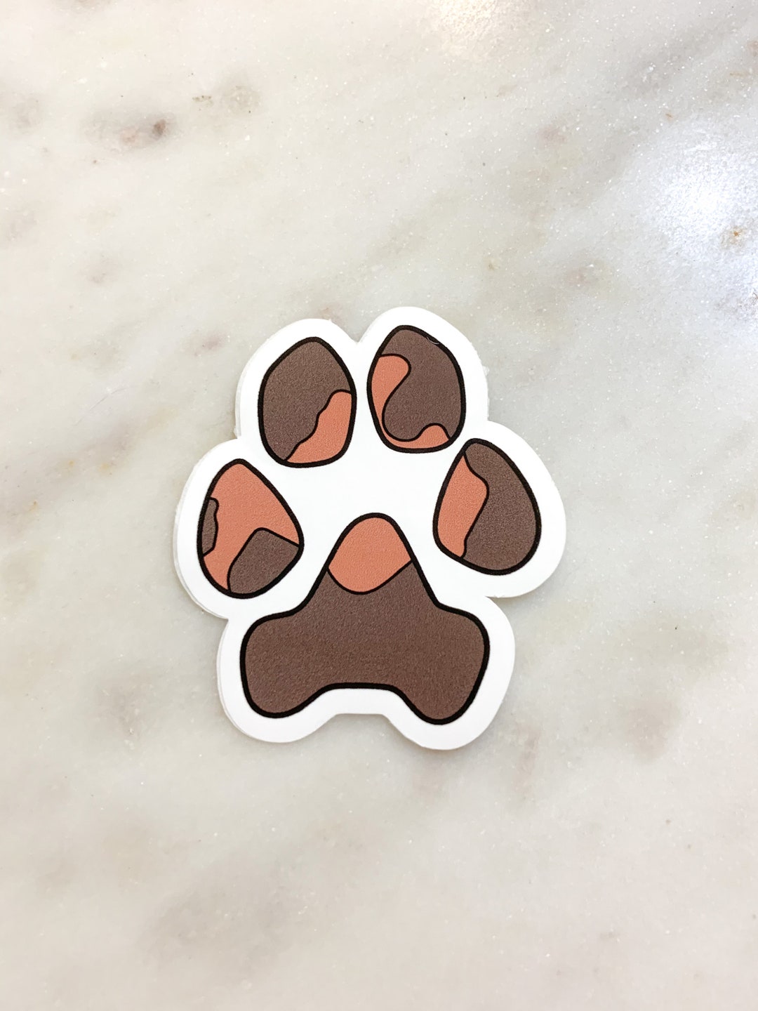 Paw Print Stickers | Dog Paw Stickers | Cat Paw Stickers | Animal ...
