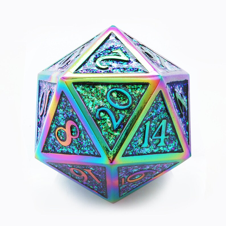 Giant Metal D20 dragon Magic 33mm Game Die - Etsy