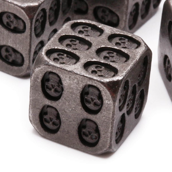 Skull Dice - Etsy