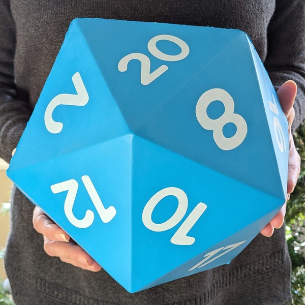 Giant D20 Dice - Etsy