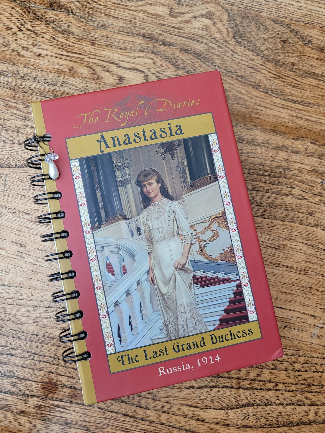 Upcycled Book Journal W Charm, Repurposed Book Journal Sketchbook ...