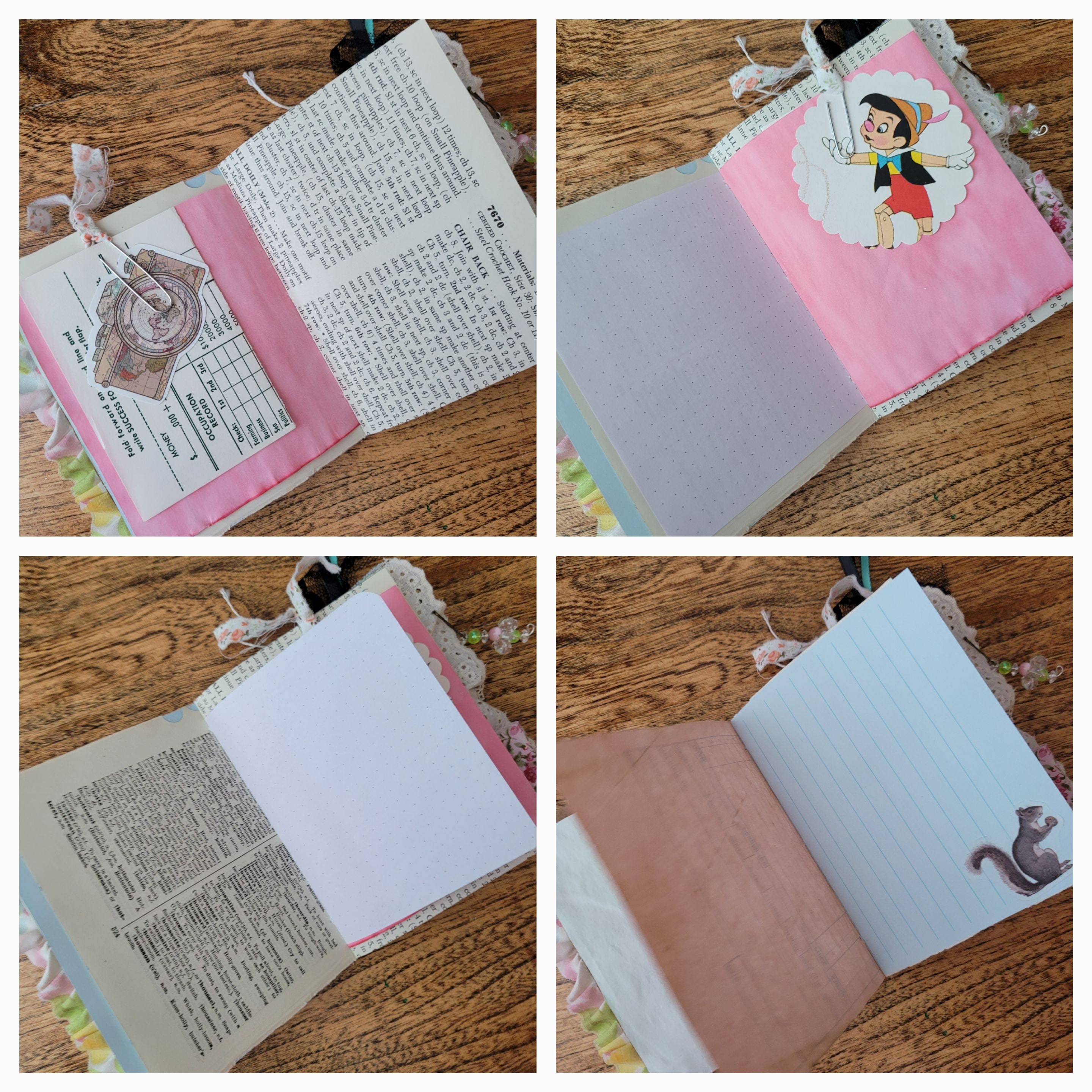 Mini Junk Journal Handmade, Gratitude Journal, Mindfulness Journal ...