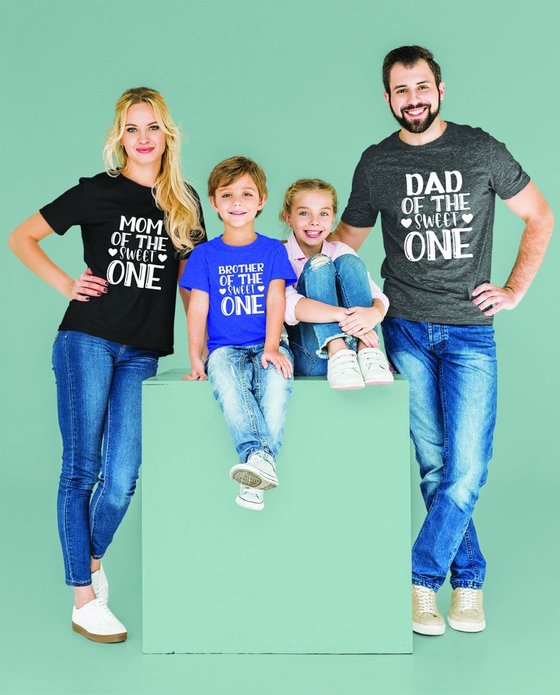 Wild One Family Birthday Matching Outfits, Parents and Siblings of the ...
