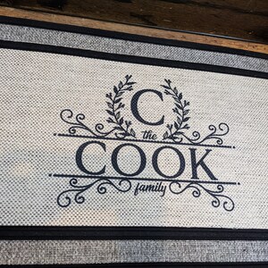 Personalized Door Mat Monogram Door Mat Personalized Last - Etsy