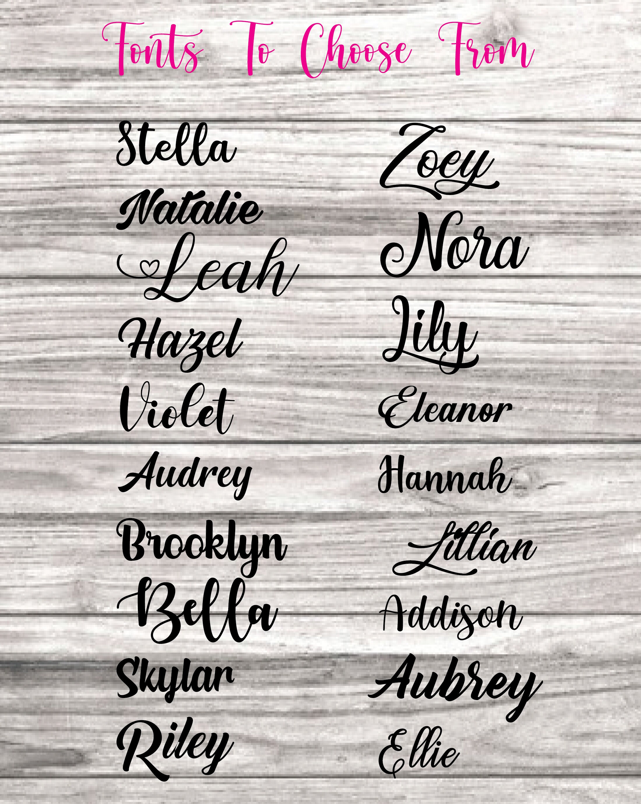 Personalised Iron on Name Decals Name or Custom Text Custom - Etsy UK