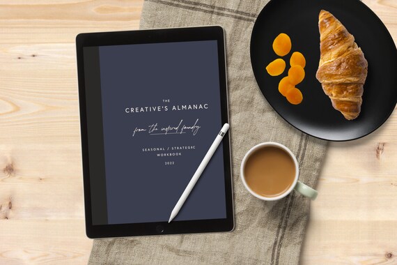 DIGITAL: the Creative's Almanac A New Year Strategic | Etsy