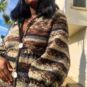 Crochet Reglan Cardigan Pattern - Etsy